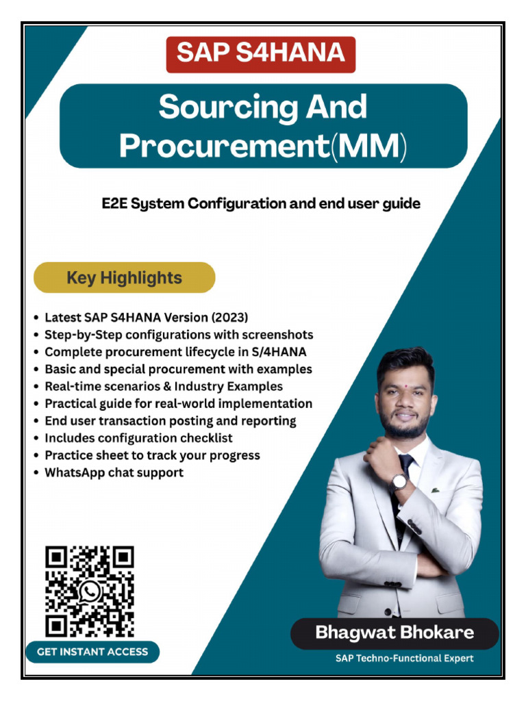 Mastering S/4HANA Procurement Guide | PDF | Procurement | Inventory