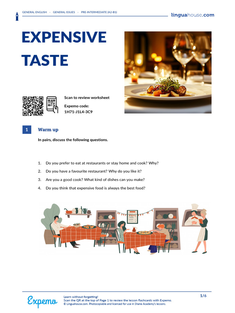Exploring Expensive Taste in Dining | PDF | Taste | Umami