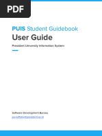 BISU ISMIS Student Guide | PDF