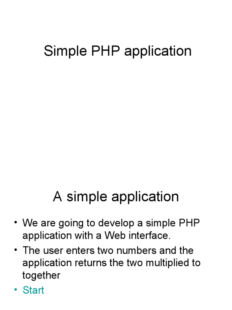 Simple PHP Calculator | PDF | Html | Php