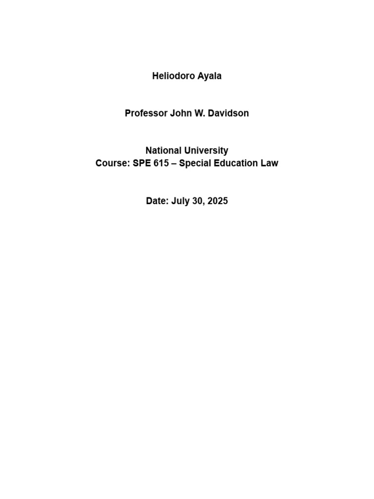 Eli's Procedural Safeguards | PDF | Special Education