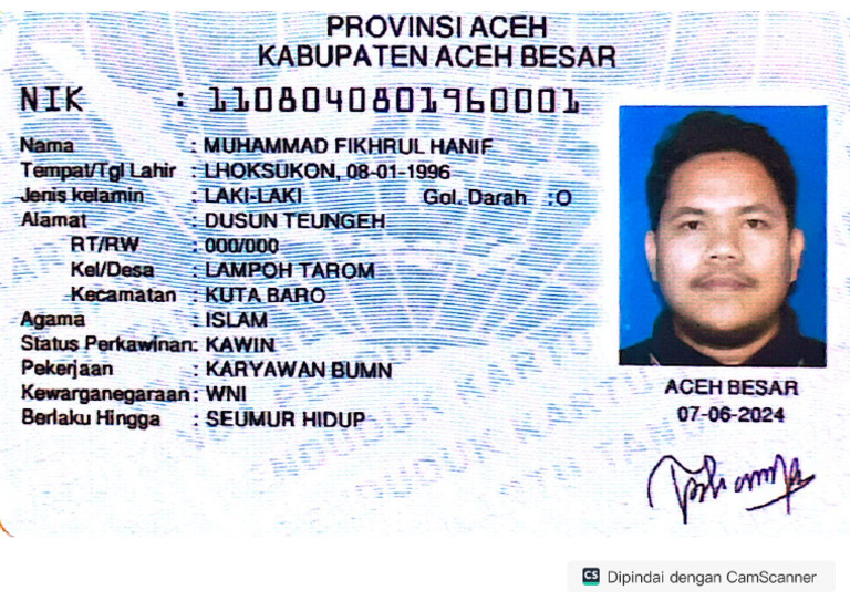 KTP Hanif | PDF