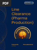 Line Clearance Procedure | PDF | Packaging And Labeling | Business Process