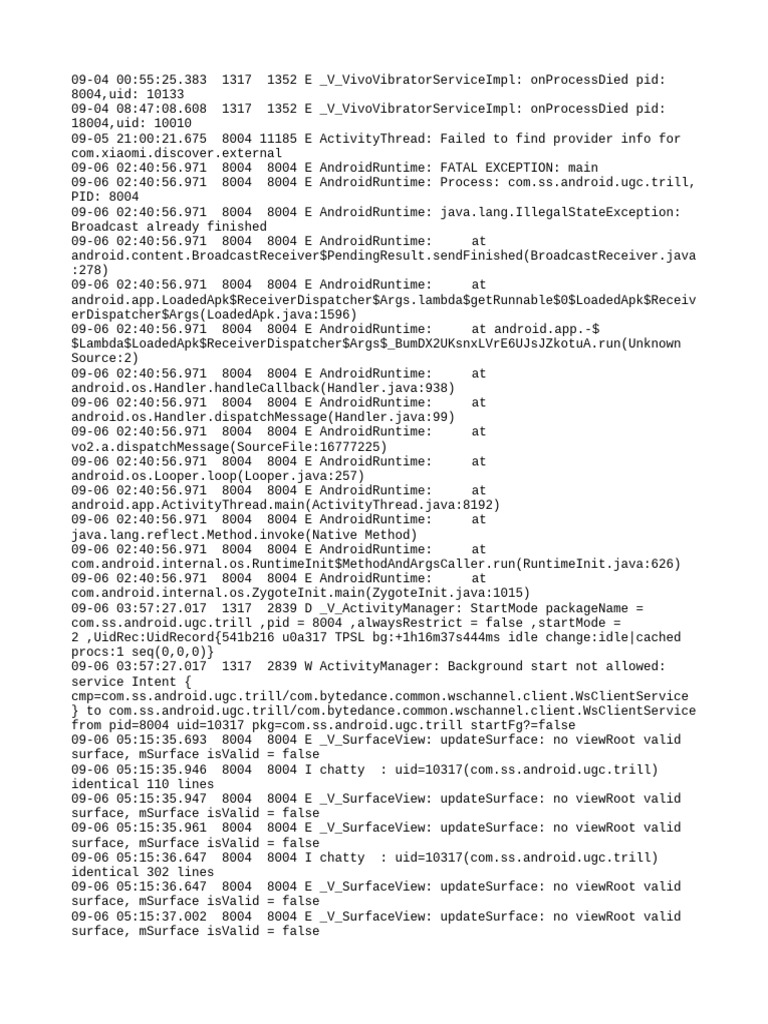 Log | PDF | Embedded Linux Distributions | Mobile Linux