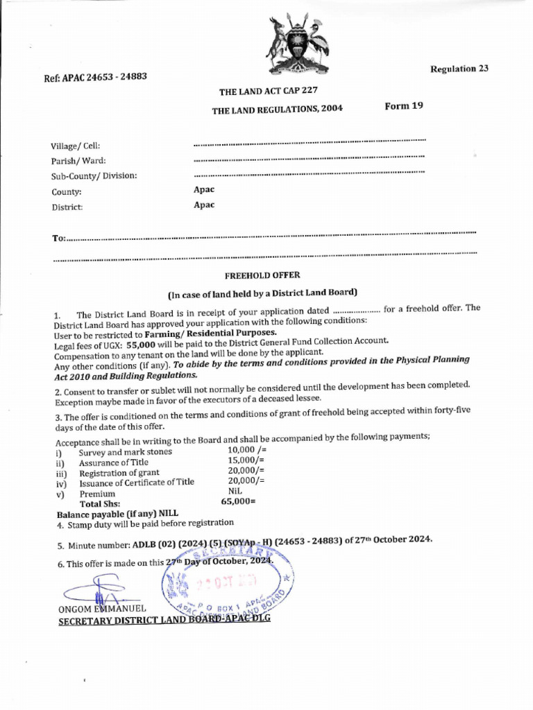 Form 19 | PDF