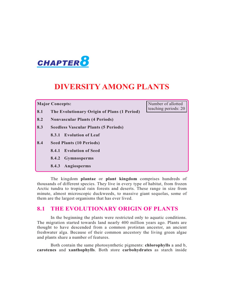 Bio Book | PDF | Pollen | Fern