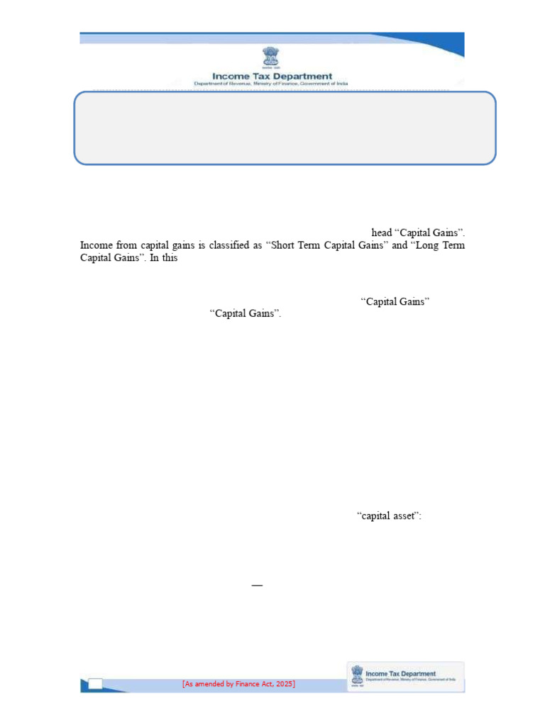 14 - STCG | PDF | Capital Gains Tax | Capital Gain