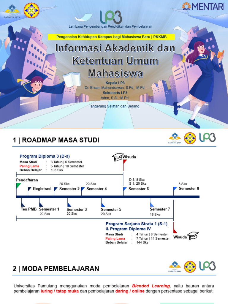 LP3 - Informasi Akademik Dan Ketentuan Umum (PKKMB) 25-26 (1) | PDF