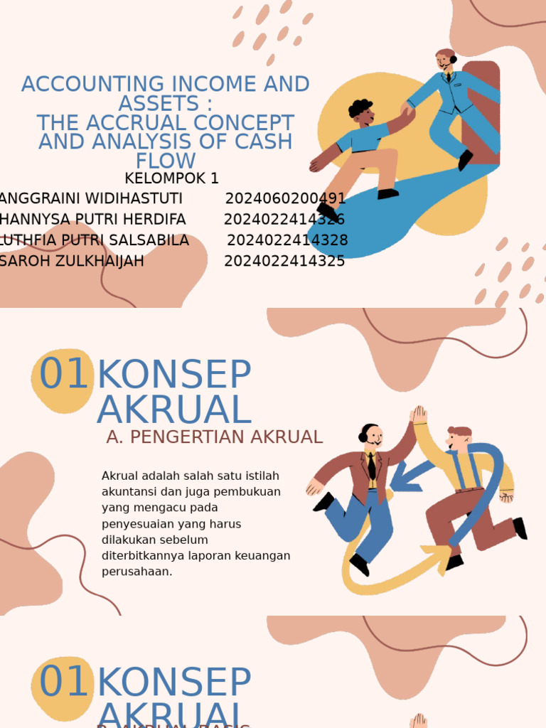 KEL 1- PPT Accounting Income and Assets the Accrual Concept and Analysis of Cash Flow | PDF