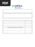 SAHPRA Medicine Registration Guidelines | PDF | Pharmaceutical ...