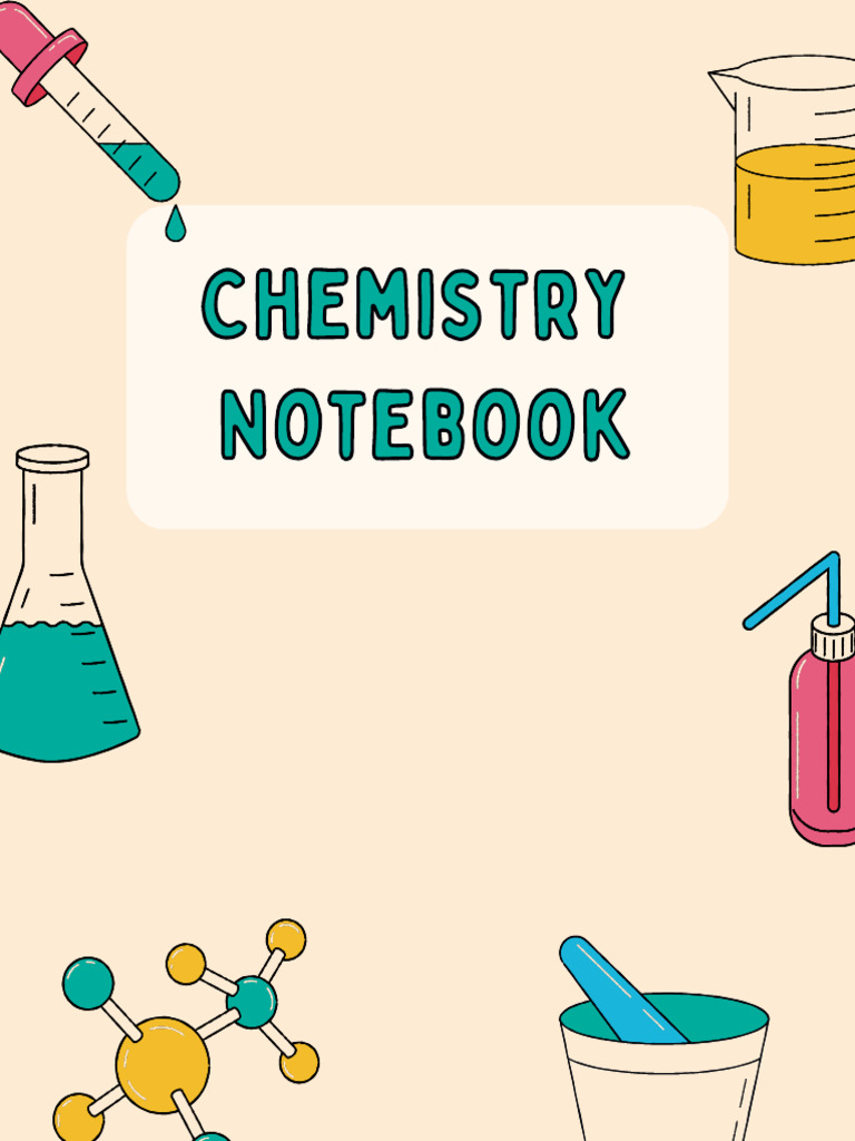 Chemistry Notebook | PDF