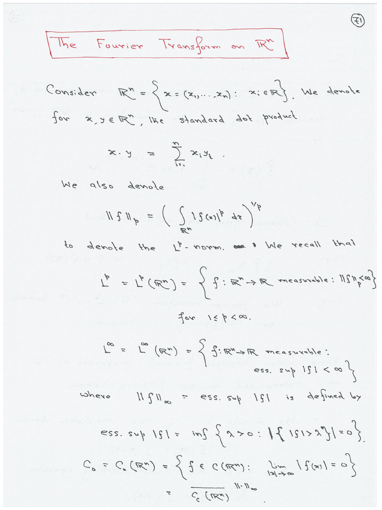 Fourier Transform 1 | PDF