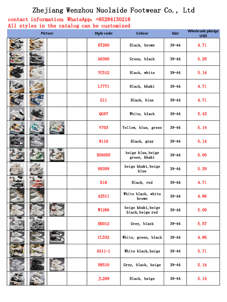 New Men's Shoe Catalog From Nolide Footwear | PDF | Cascading Style ...