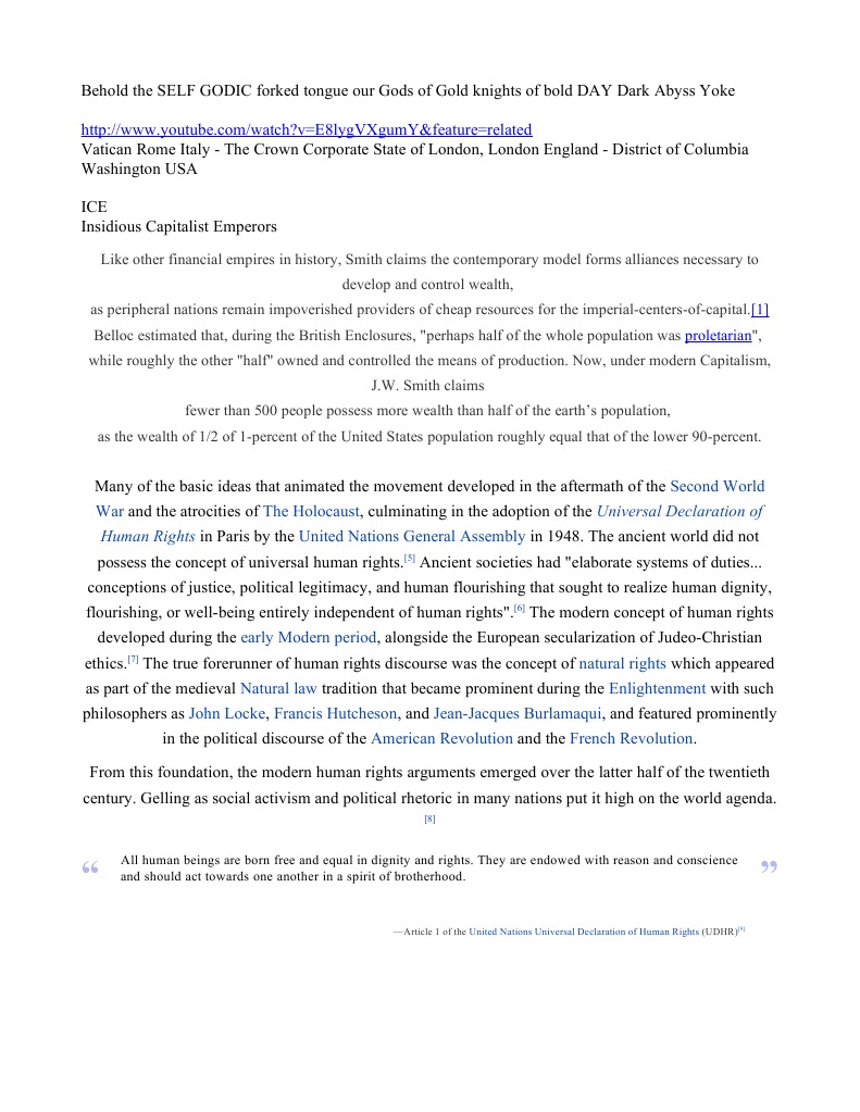 Behold The SELF GODIC Forked Tongue Our Gods of Gold Knights of Bold ...