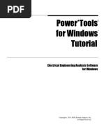 SKM Power*Tools Tutorial Guide | PDF | Electric Motor | Transformer