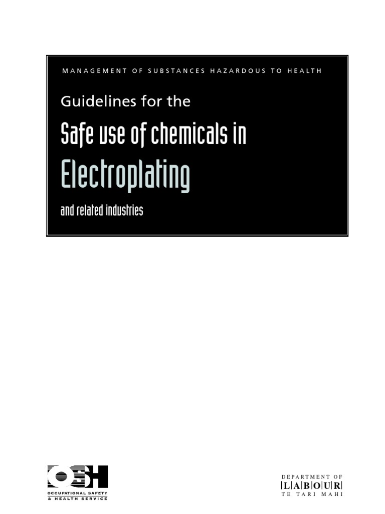 OSHA Safety - Electroplating | PDF | Personal Protective Equipment ...