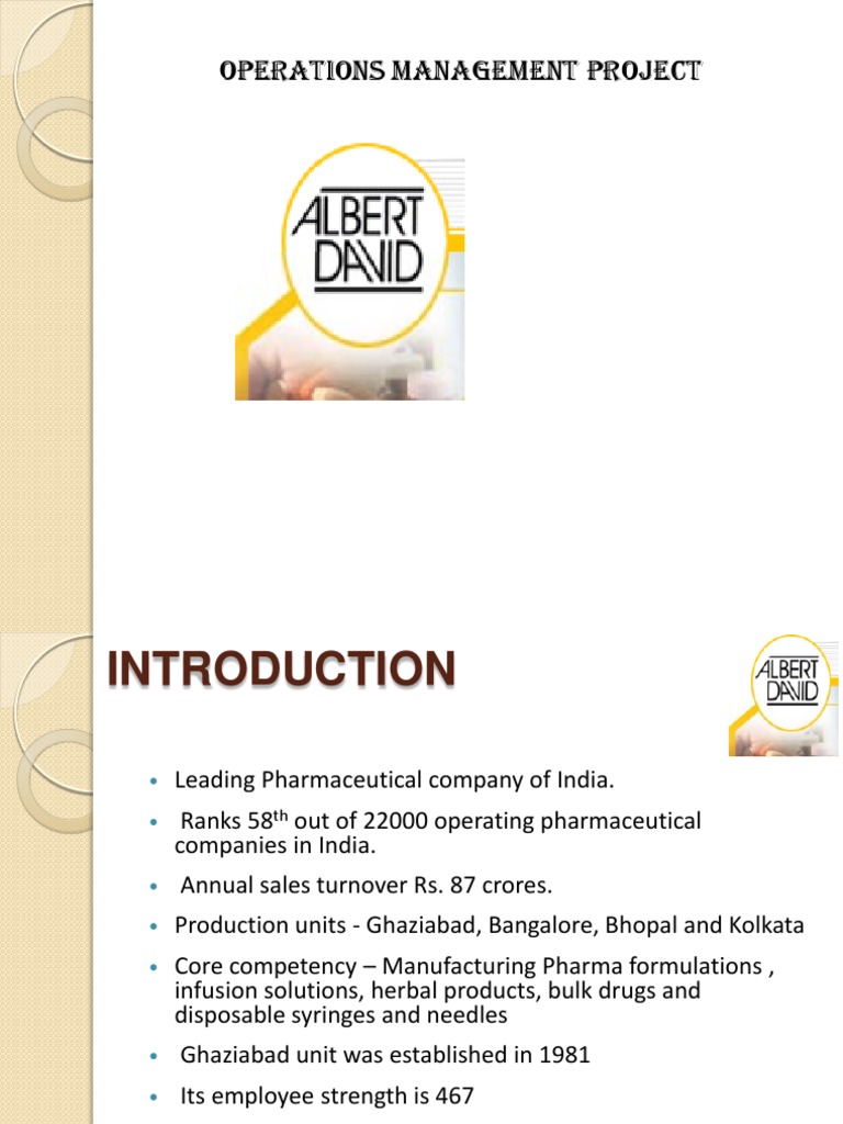 Operations Management Project | PDF | Purified Water | Automation