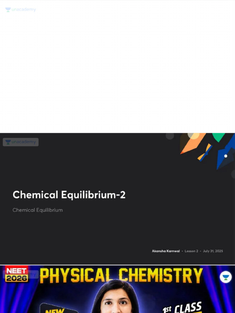 Chemical Equilibrium-2 With Anno 1754077353729 | PDF