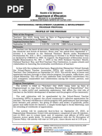 DepED Cavite Official Letterhead September 2023 | PDF
