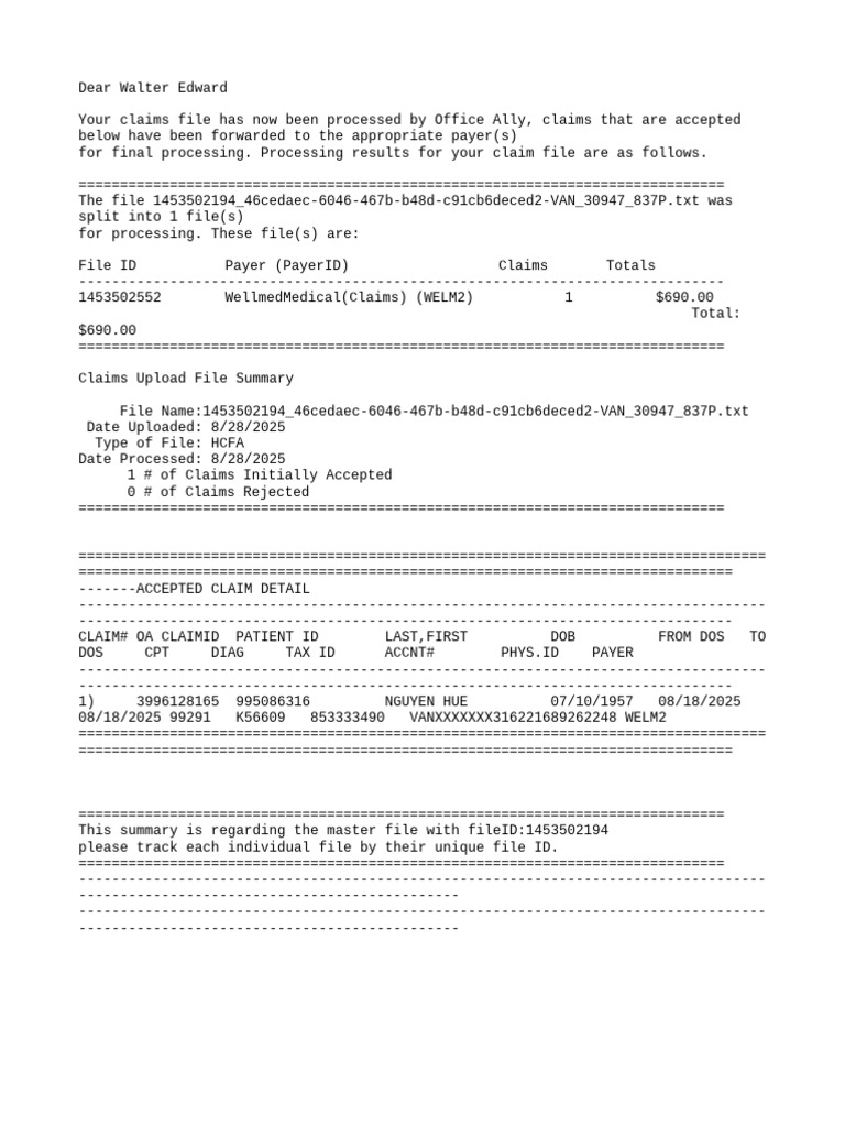 FS Hcfa 1453502194 in C | PDF | Computer File | Computer Data