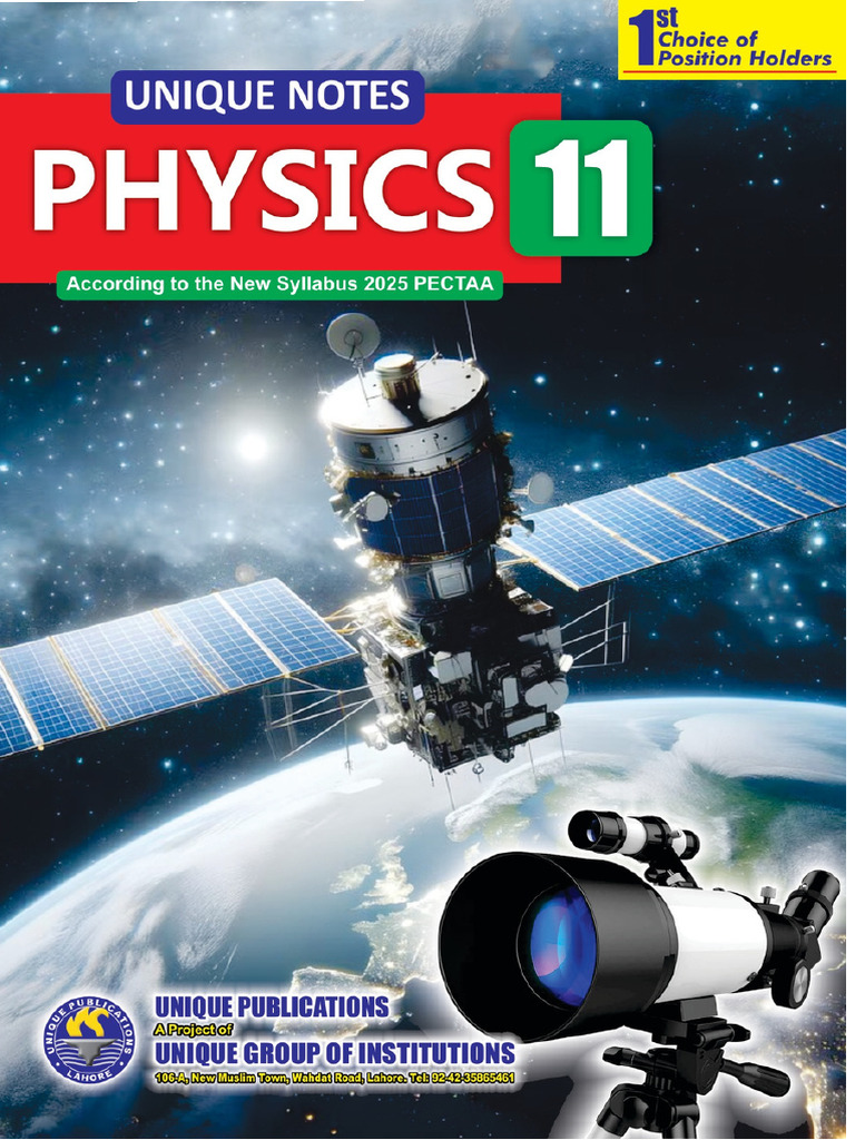 Unique Notes-Physics 1st Year | PDF