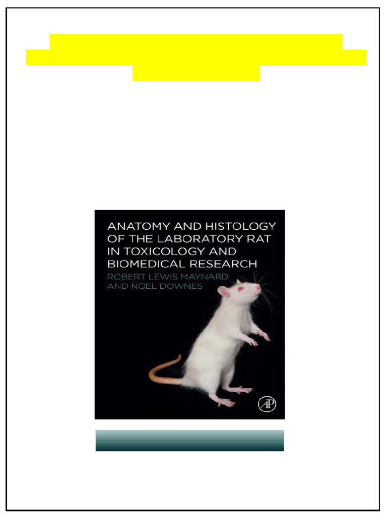 Anatomy and Histology of The Laboratory Rat in Toxicology and ...