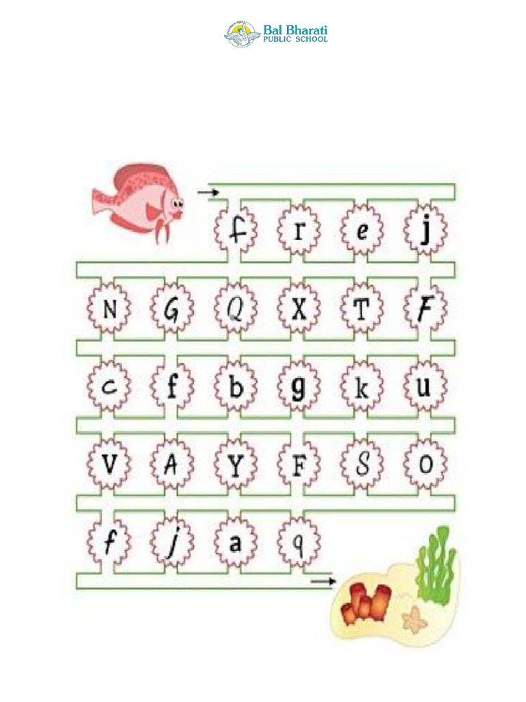 Alphabet Ff Coloring Activity | PDF