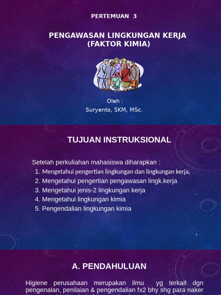 p3 - 2025 - Pengawasan Lingkungan Kerja (Faktor Kimia) - Ok | PDF