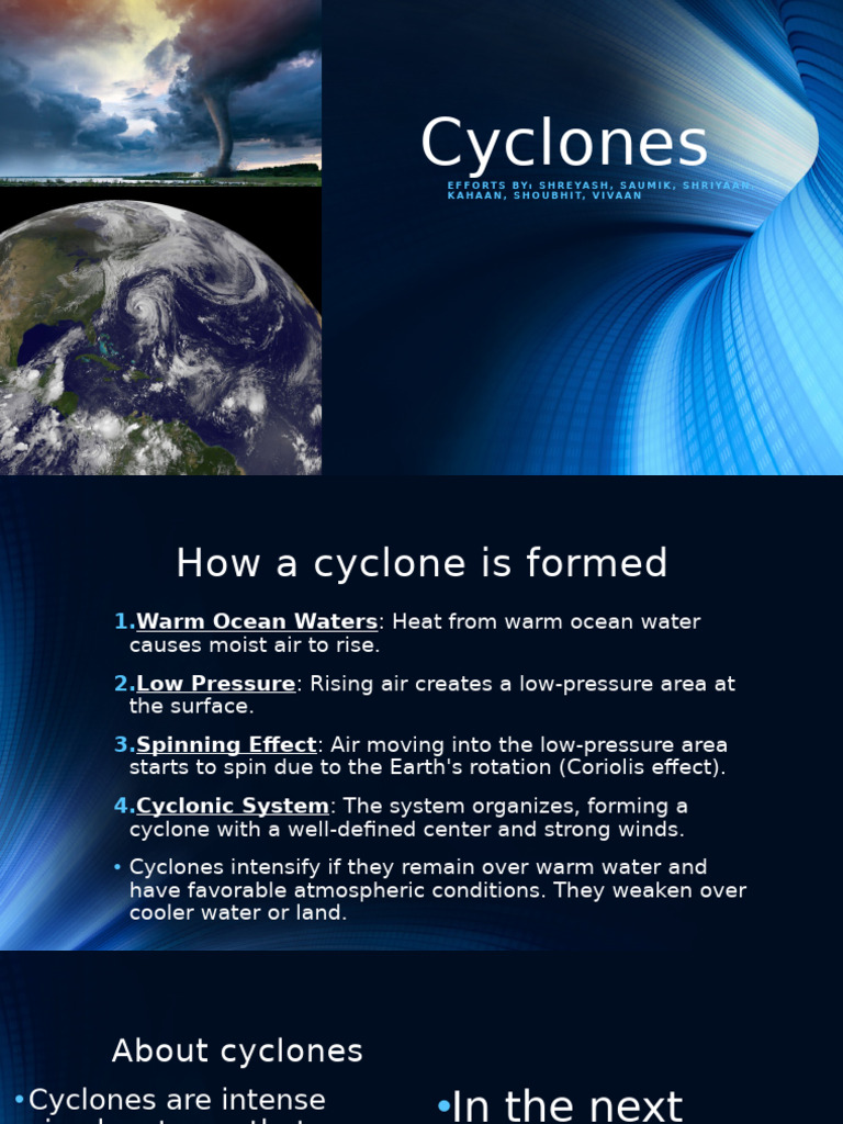 Cyclones | PDF | Tropical Cyclones | Eye (Cyclone)