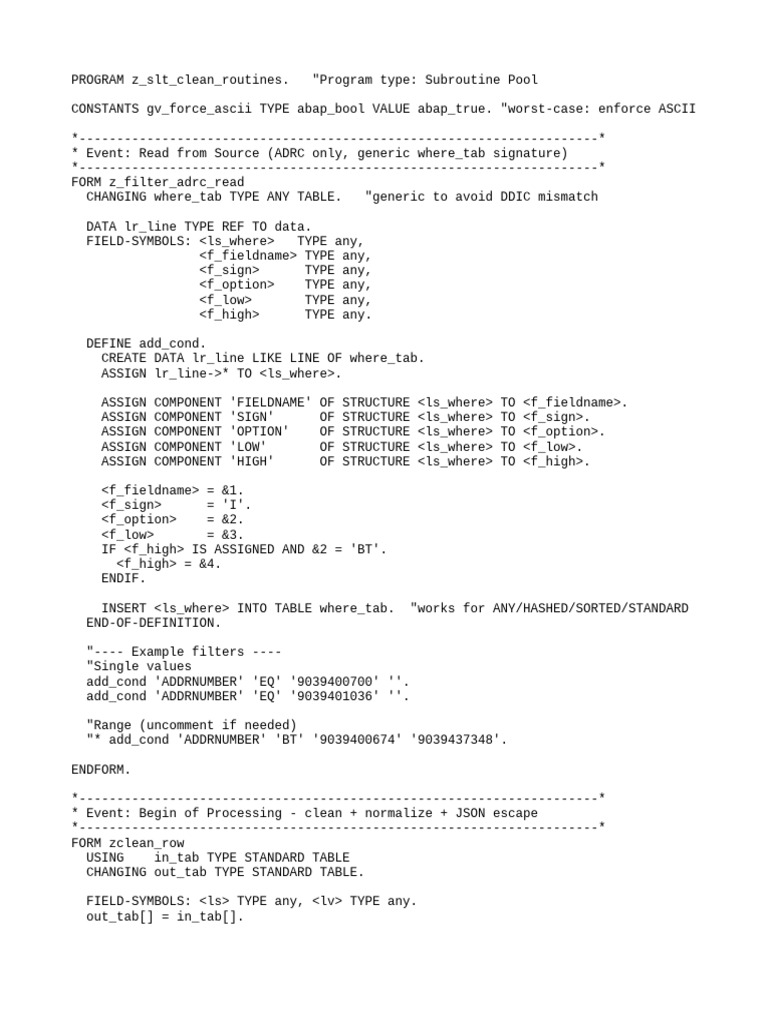 PROGRAM Z SLT Clean Routines Mihir V6 | PDF | Linguistics | Writing