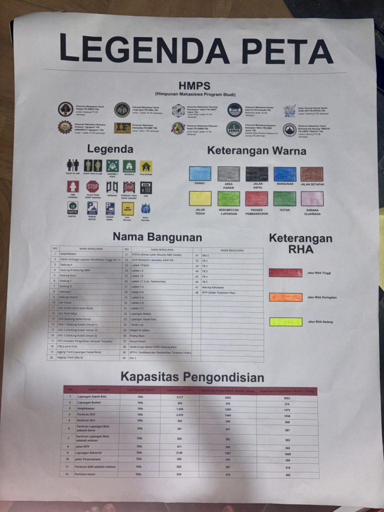 PETA KAMPUS ITB Jatinangor Oleh Bakal Calon Keamanan Dan Calon Keamanan ...
