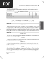 USP-NF 1251 Weighing On An Analytical Balance | PDF | Weight | Weighing ...