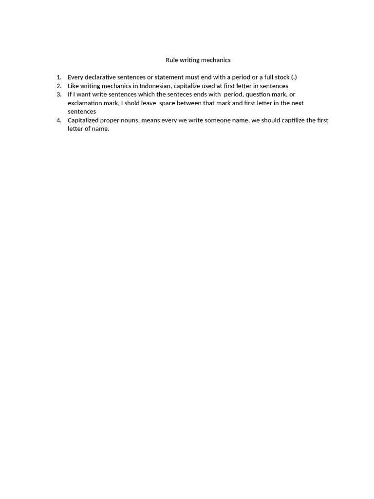Rule Writing Mechanics | PDF
