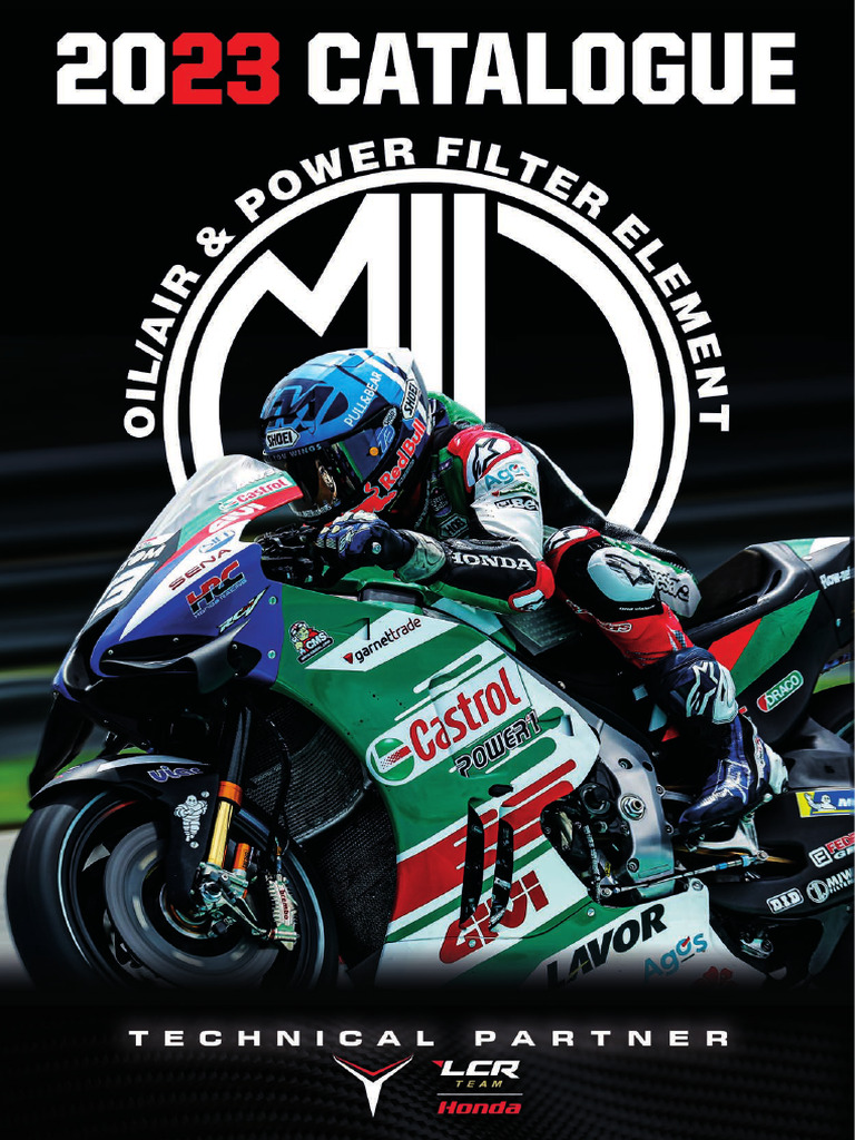 MIW Motorcycle Oil and Air Filters | PDF | Filtration | Motorcycling