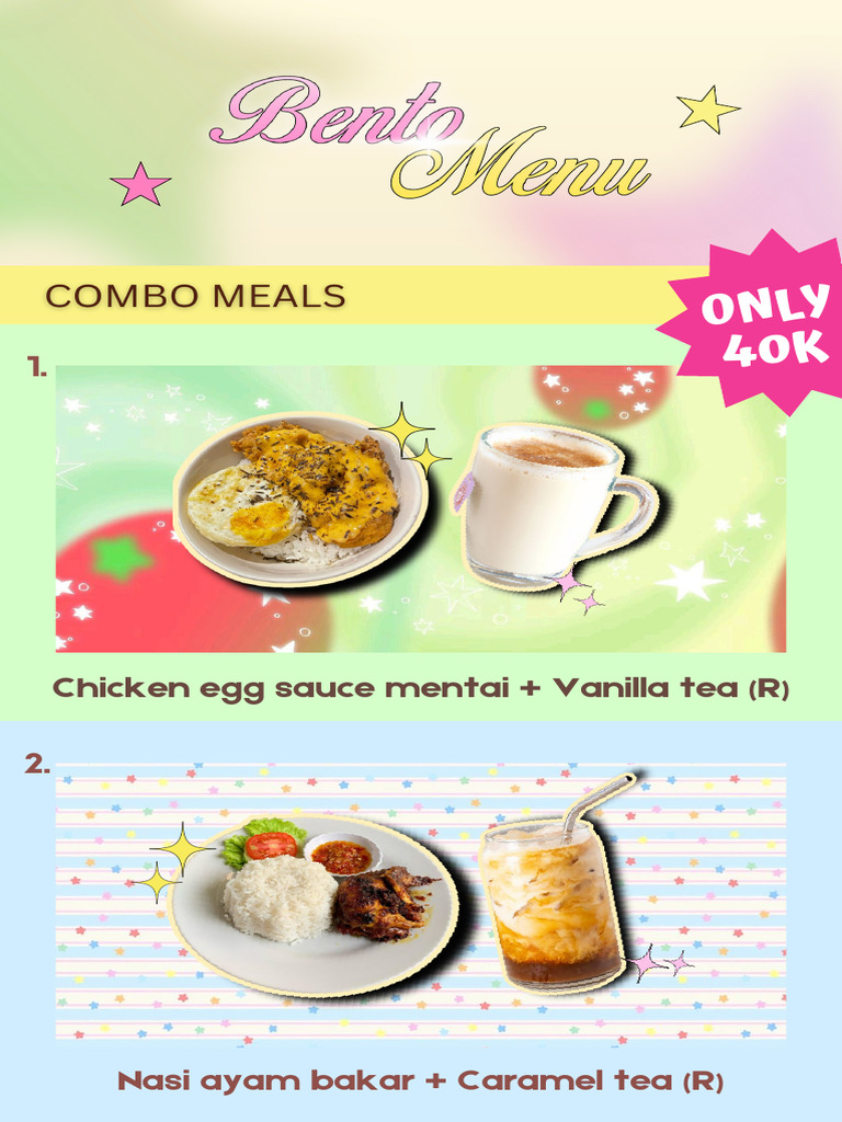 Menu Maba | PDF