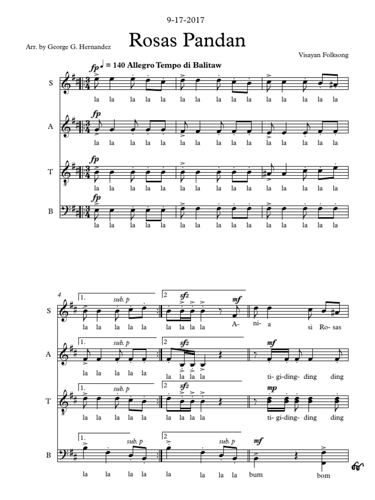 Rosas Pandan 9 17 17 1 | PDF