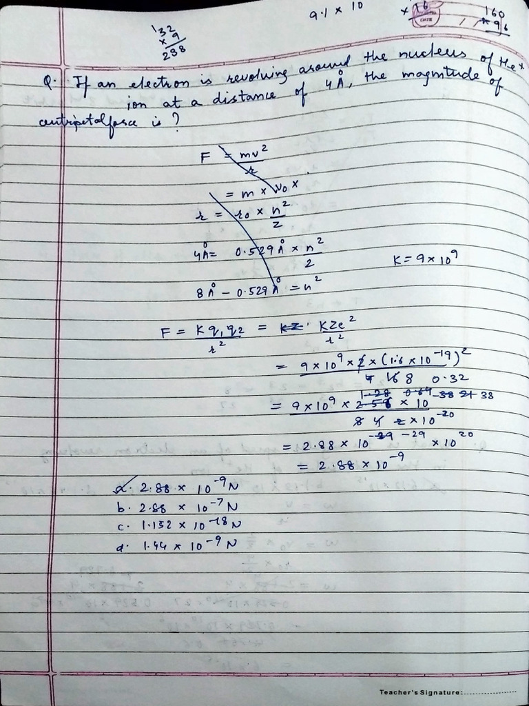 Atomic Structure 4 | PDF