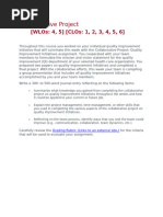 QIP Template for GP Training Evaluation | PDF