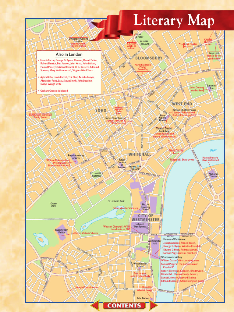 Lit Maps | PDF | British Poetry | English Poets