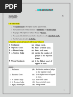 DAV Class 8 SST Chapter 20 Question | PDF | Judge | Supreme Courts