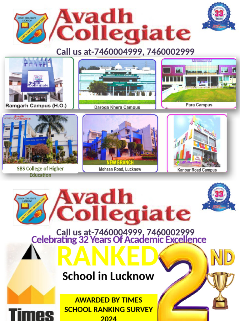 Call Us At-7460004999, 7460002999: SBS College of Higher Education | PDF