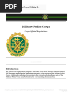 United States Marine Corps Military Police Manual | PDF | Officer ...