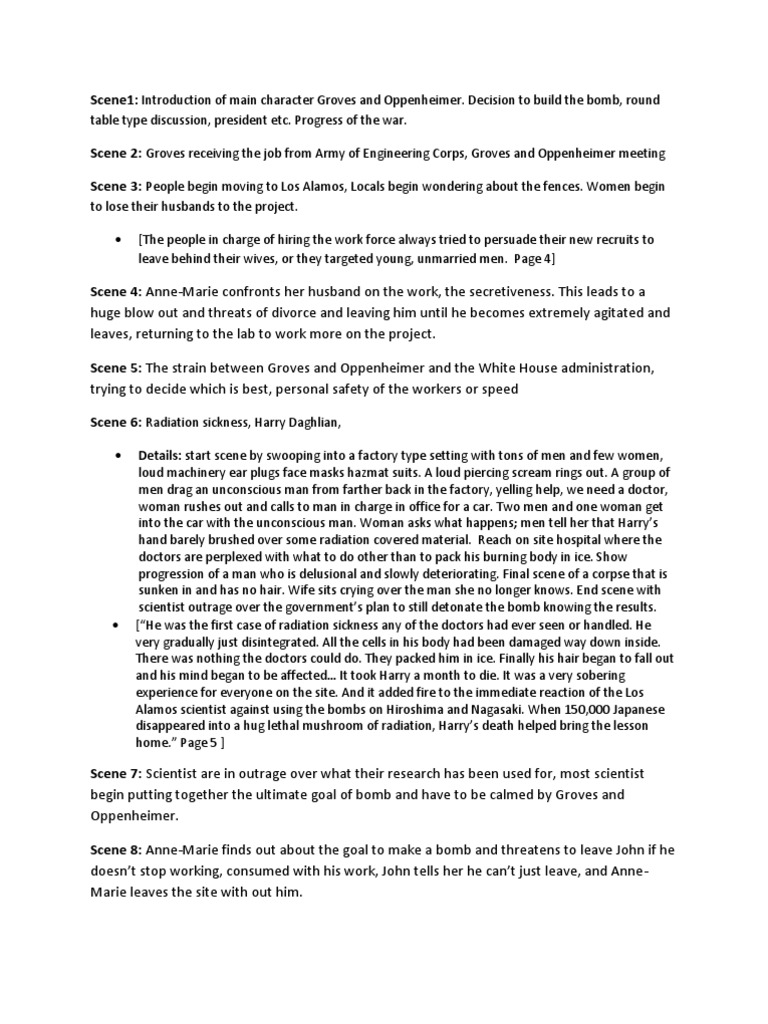 Storyboard | Download Free PDF | Bomb | Atomic Bombings Of Hiroshima ...