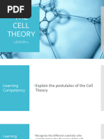 Wacky Cell Theory History Timeline | PDF | Microscopy | Science