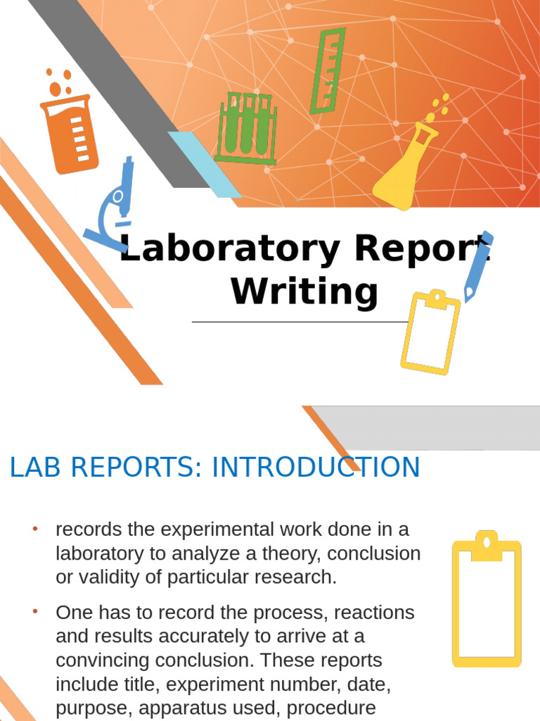 Laboratory and Progress Report Guide | PDF | Experiment | Statistics