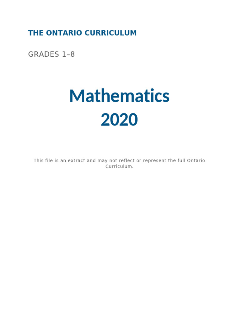 Mathematics | PDF | Numbers | Area