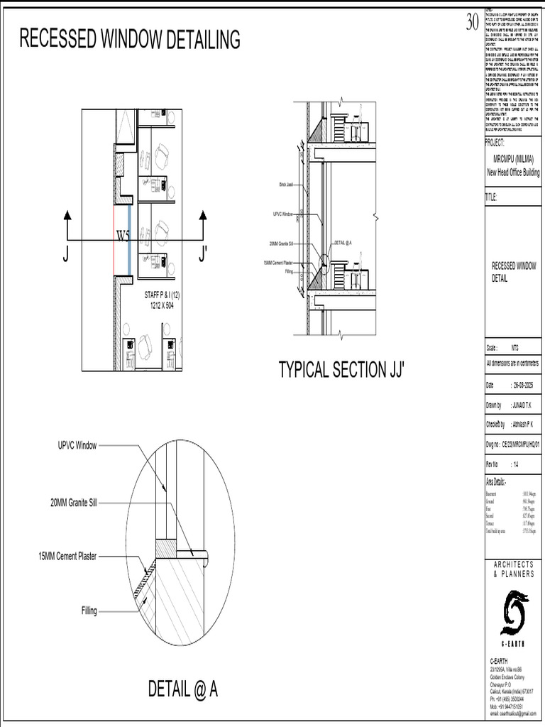 Recessed Window Detailing | PDF
