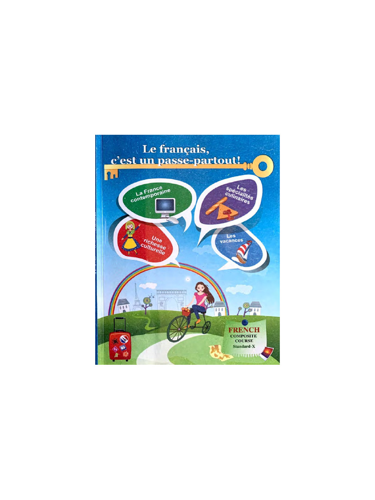 Class 10 French Text Book | PDF