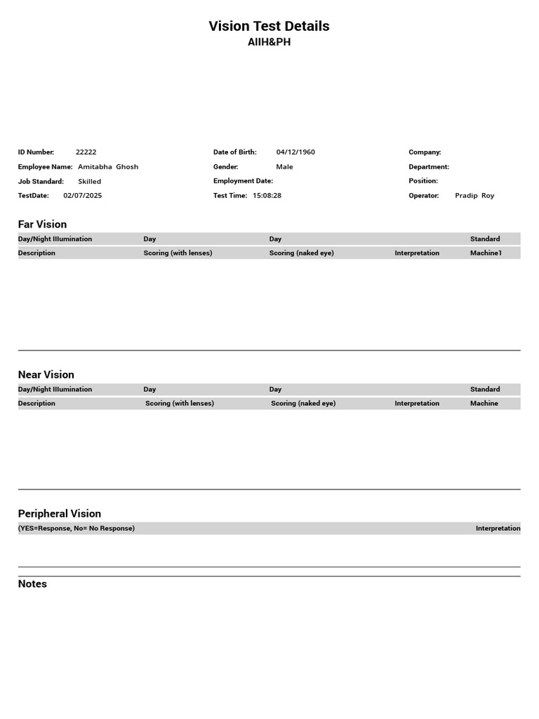 Amitabha Ghosh 07-02-2025 | PDF | Visual Acuity | Senses