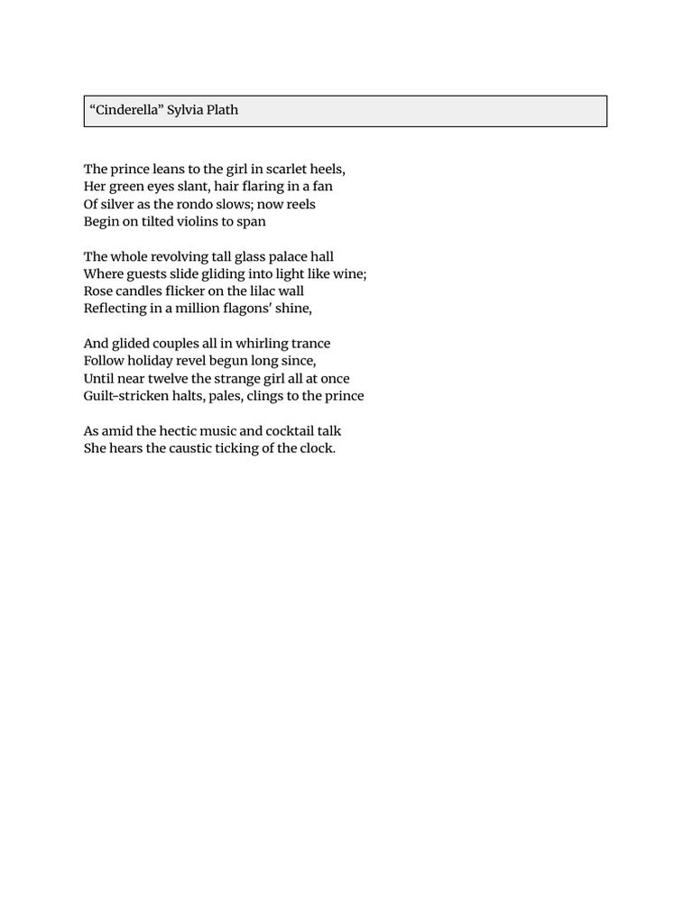 MYP4 - Unit 1 - Poems For Poetry Speed Dating | PDF